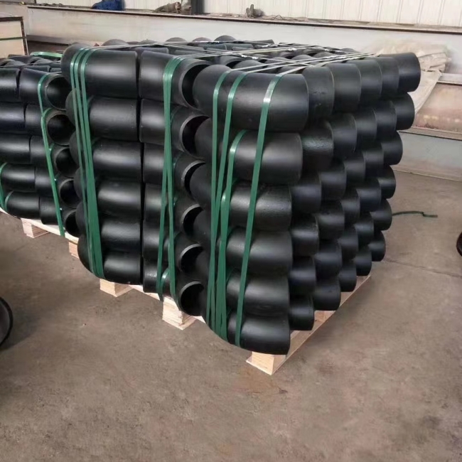 ISO Carbon Steel Pipe Fittings 2 Inch 90 Degree Black Pipe Elbow